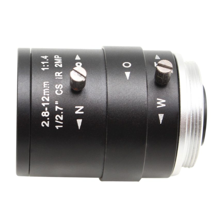 ELP CS Mount 2.8-12mm Manual Varifocal lens for CCTV Security Cameras ...