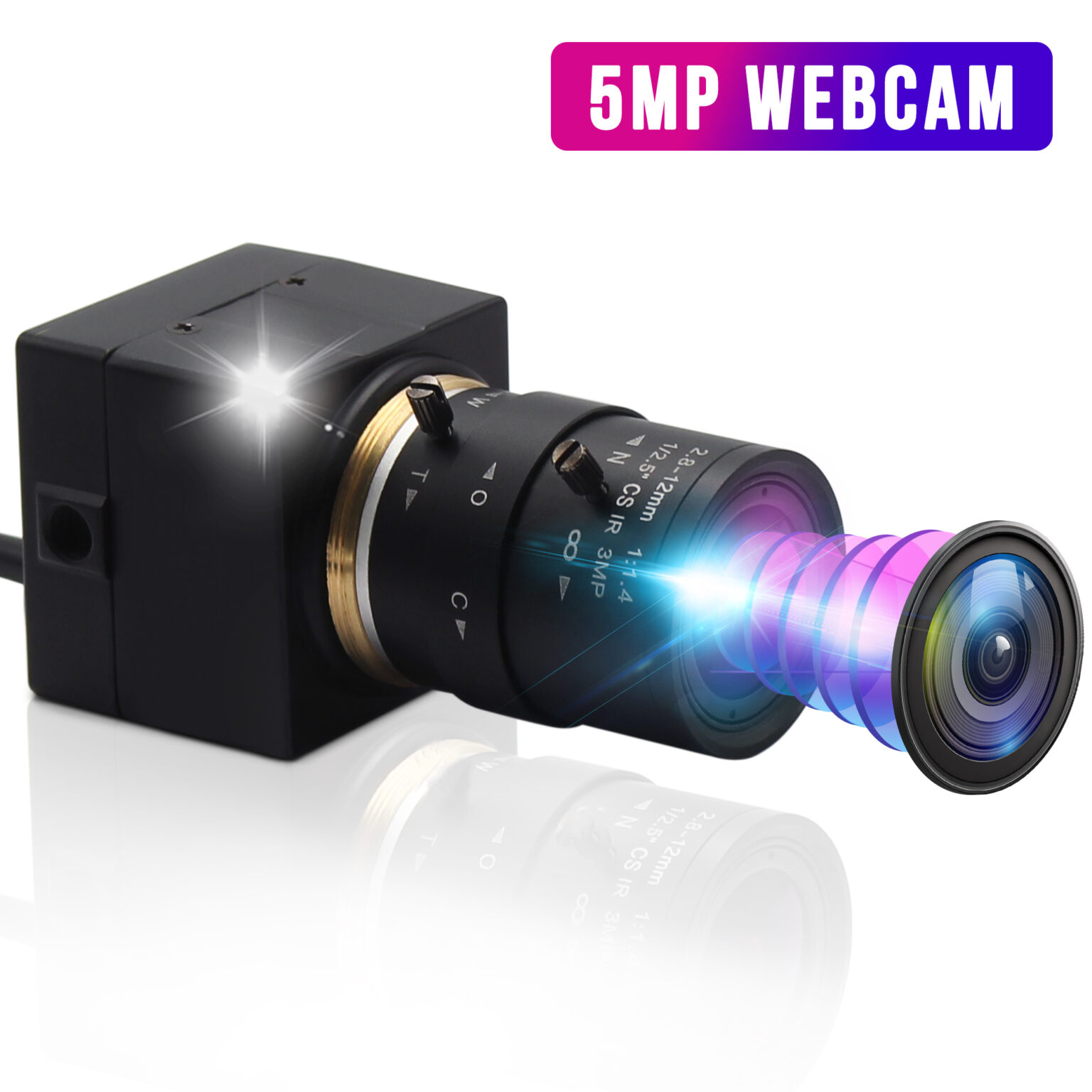ELP 260FPS USB Camera 5-50mm Zoom Full HD Webcam 1080P Manual Focus ...