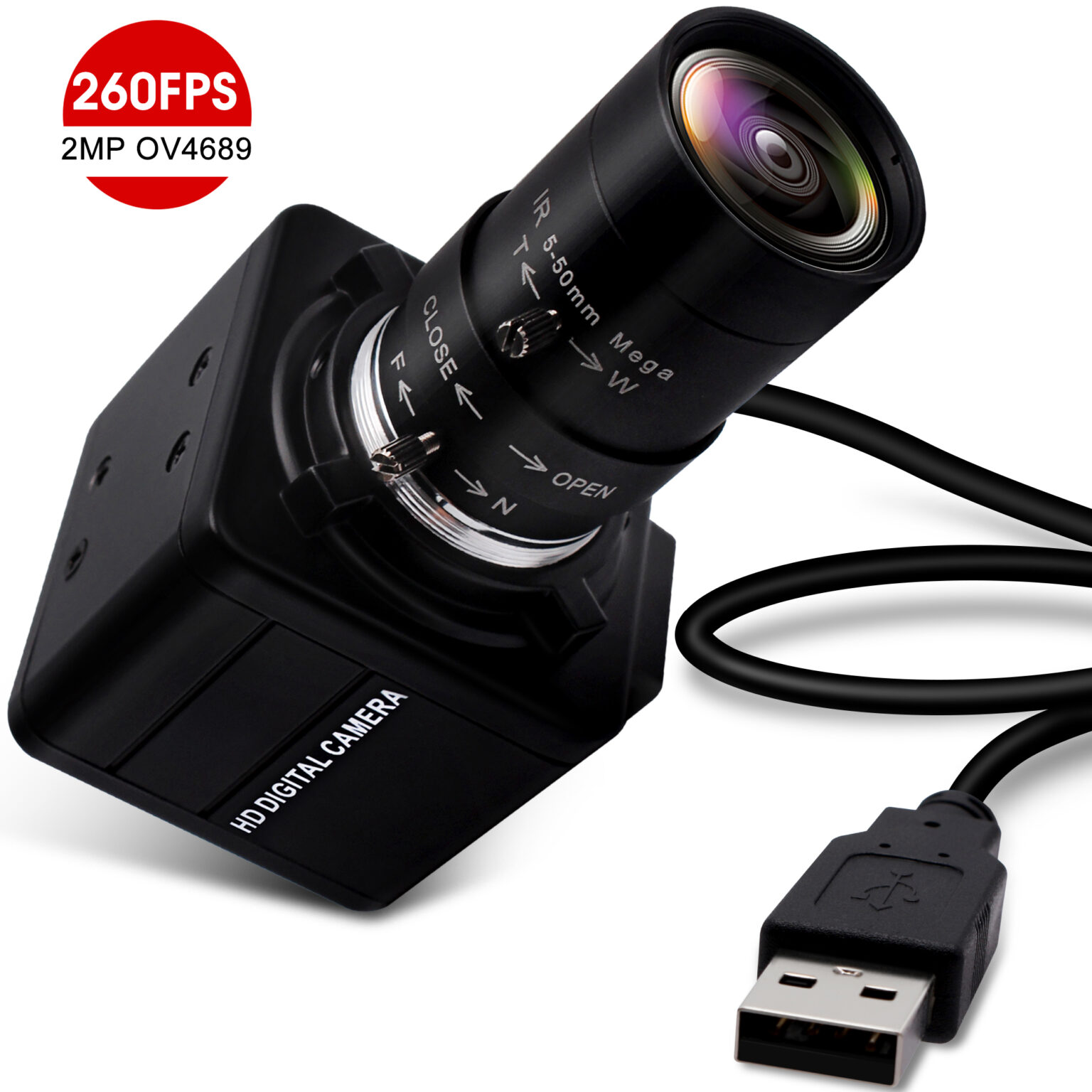 ELP 12MP Autofocus USB Camera Module High Speed 120FPS 1080P 30FPS ...