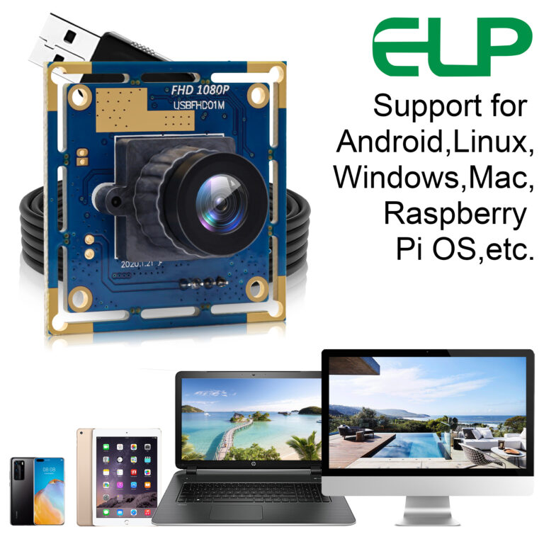 ELP High Speed 120fps USB Camera Module with 2.1mm Wide Angle Lens Full ...